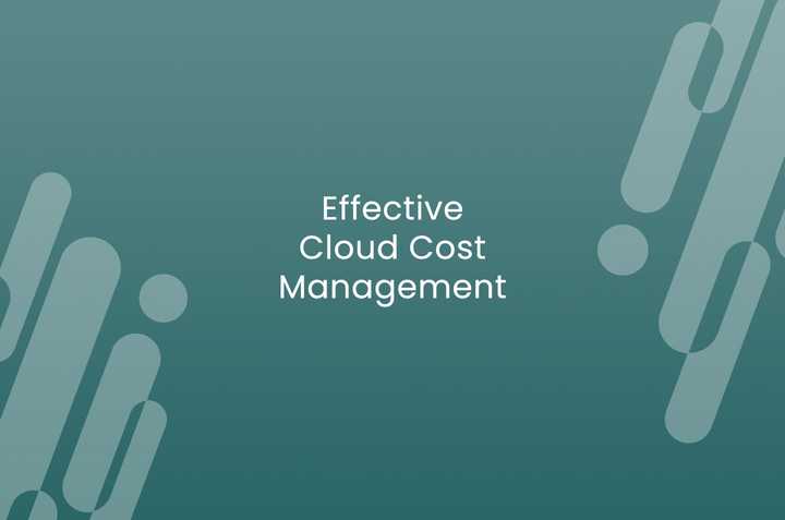 Effective Cloud Cost Management Webinar